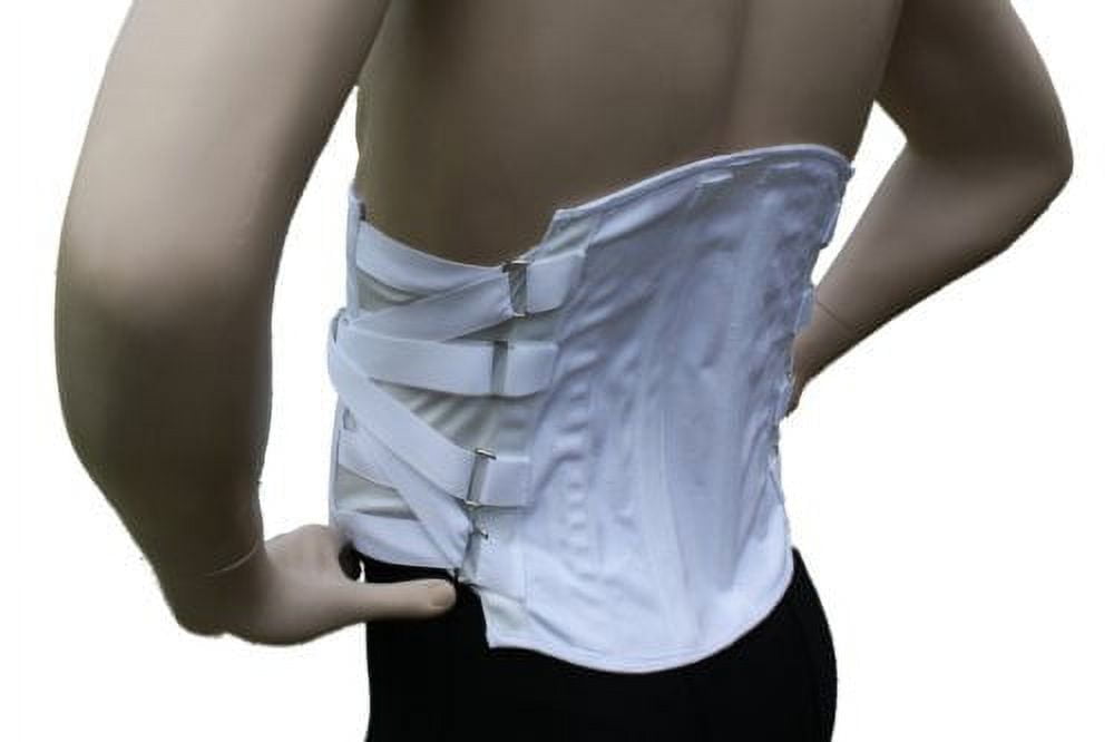 Lumbosacral Corset Back Brace (Small) - Walmart.com