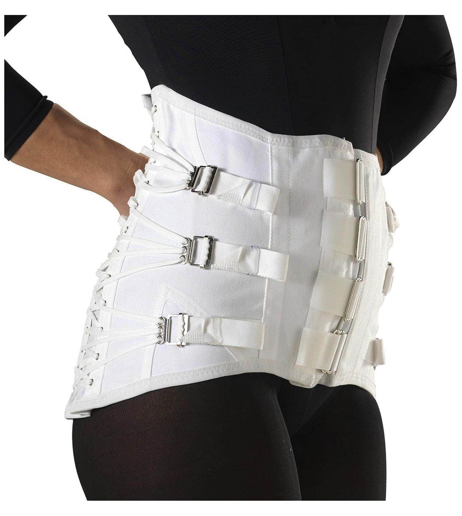 Lumbosacral Support, Spinal Disk Back Brace, Adjustable Front, Tall ...