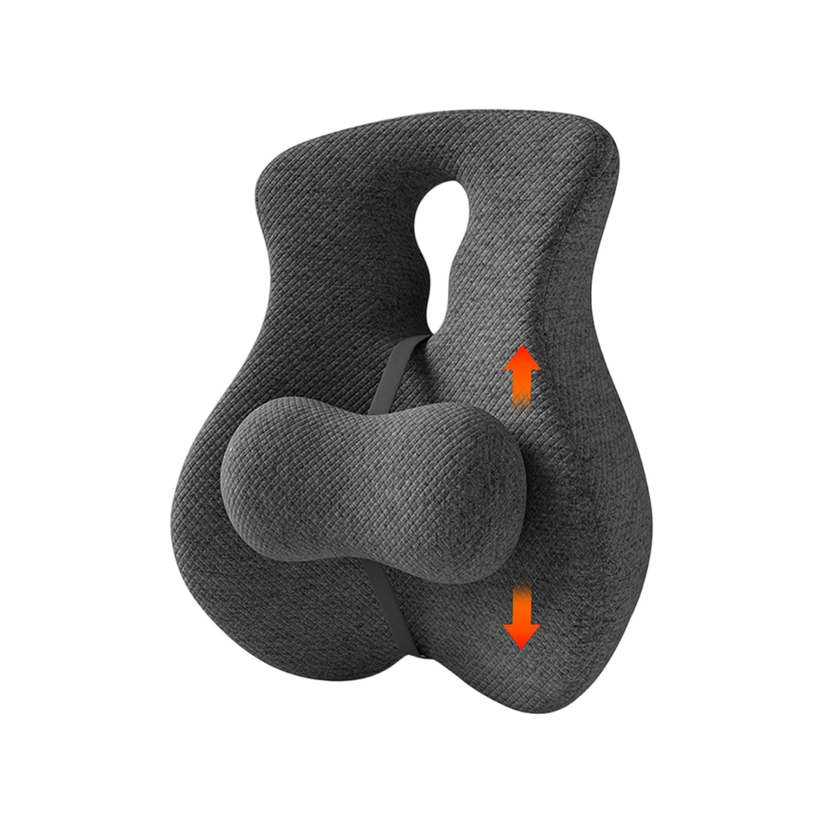 Lumbraze Premium Lumbar Support Cushion - Ergonomic Back Rest Pillow ...