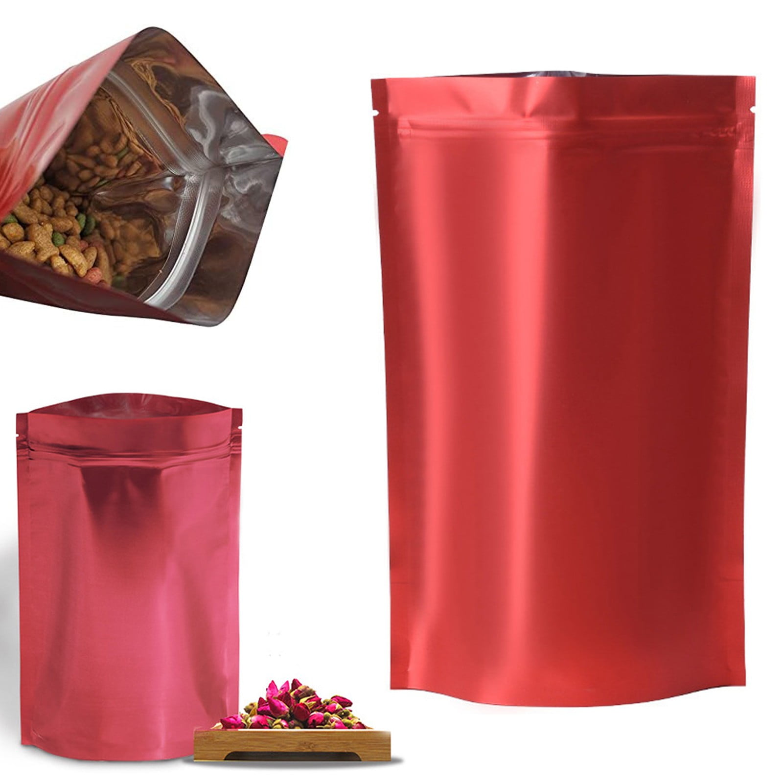 LumcQaQ Aluminum Film Bag for Coffee Or Snack Packaging Made Of Pure ...