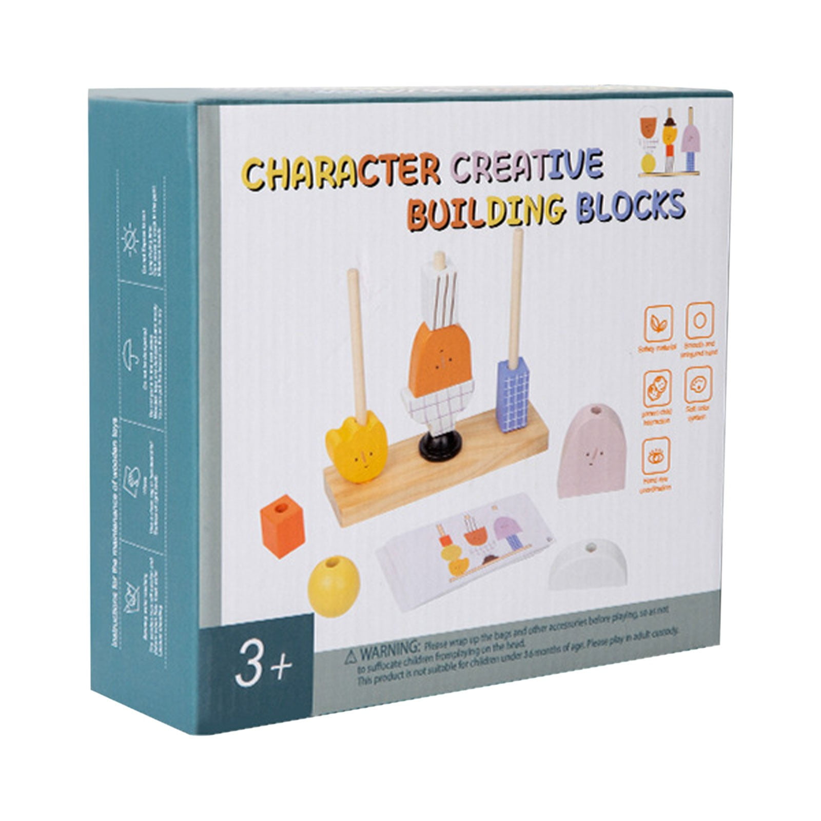 LumcQaQ Clearance Practical Life Montessori Cartoon Character Dressing ...