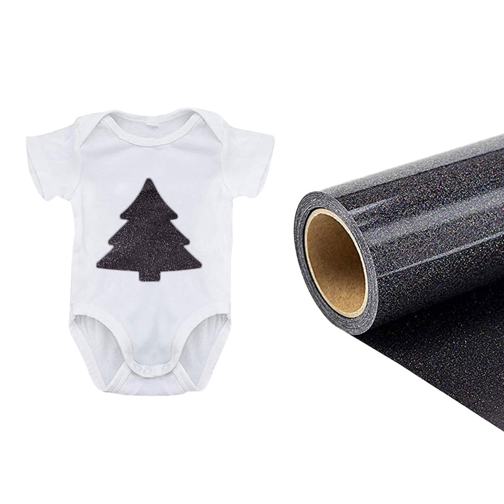 LumcQaQ Heat Press Paper,Glitter Heat Transfer Vinyl for T-Shirts 10 ...