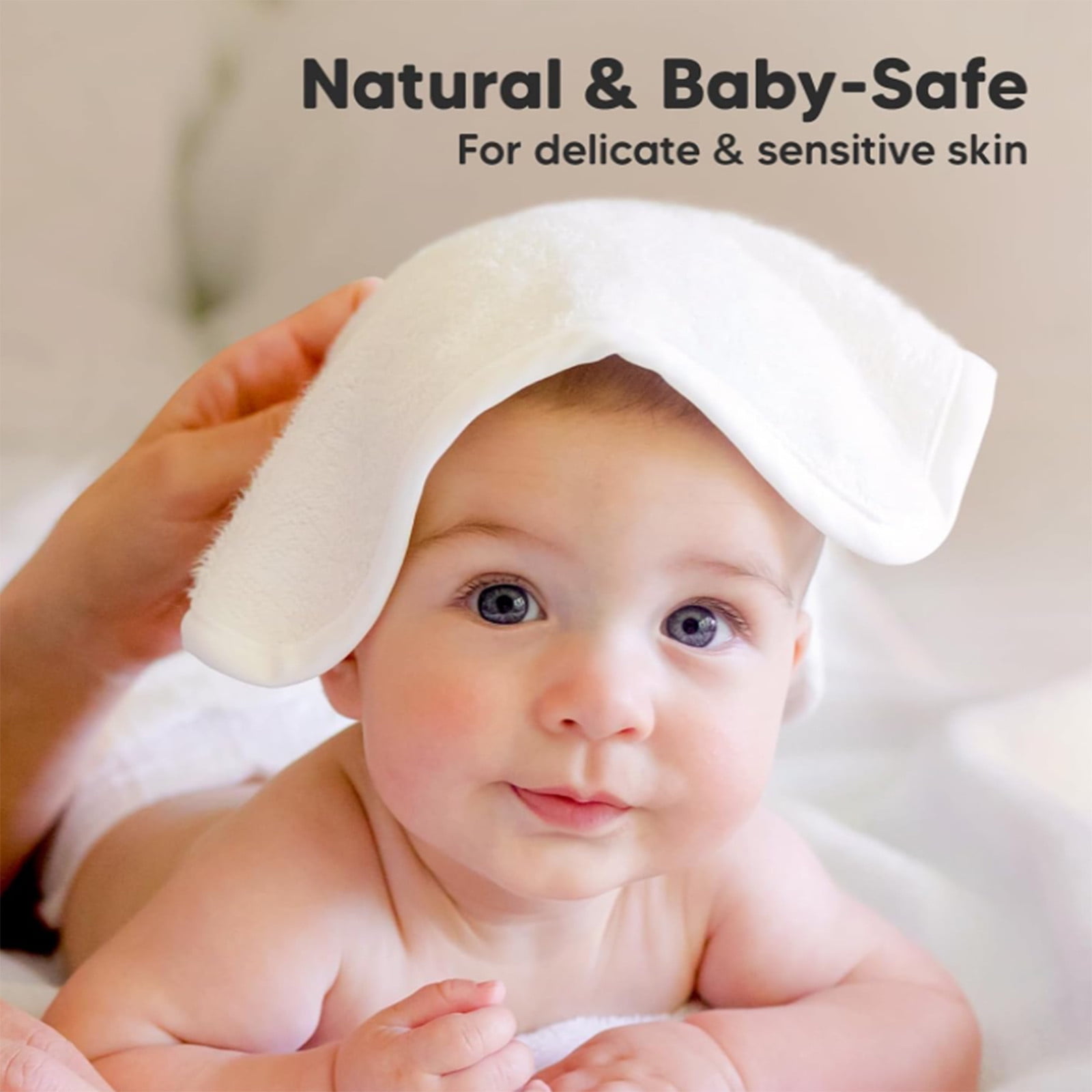 Lume Wear Organic Bamboo Baby Washcloths Super Soft and ...