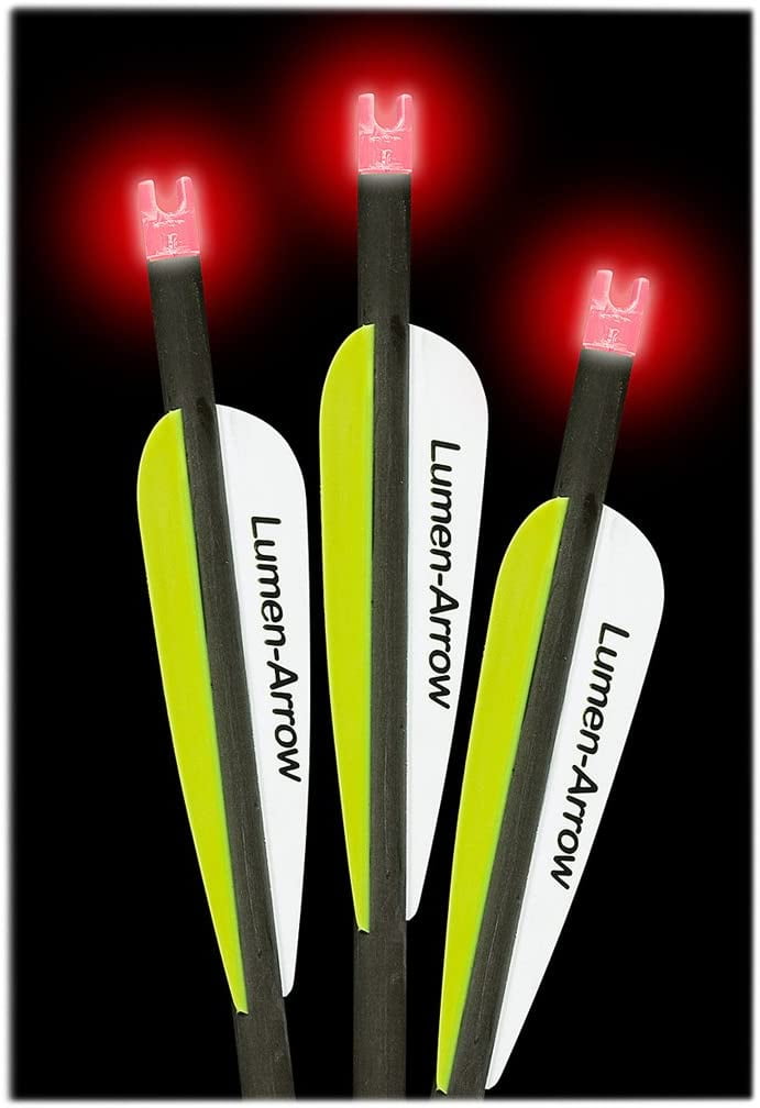 Lumenok 20" Carbon Bolt 2" Bohning Blazer HD Orange Capture Nock 3PK ...