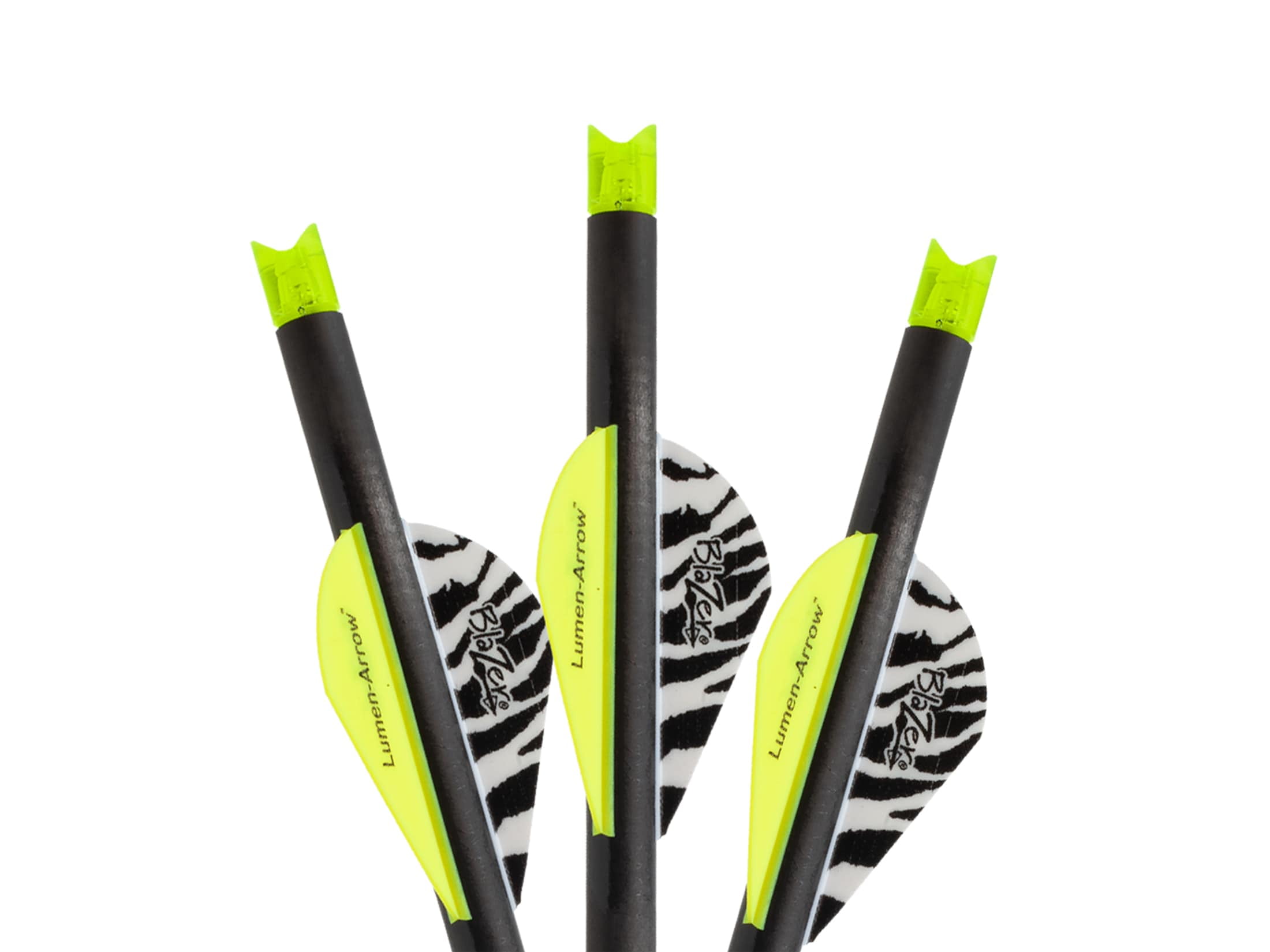 Lumenok 22" Carbon Crossbow Bolt with Green Crescent Lighted Nock 3PK ...