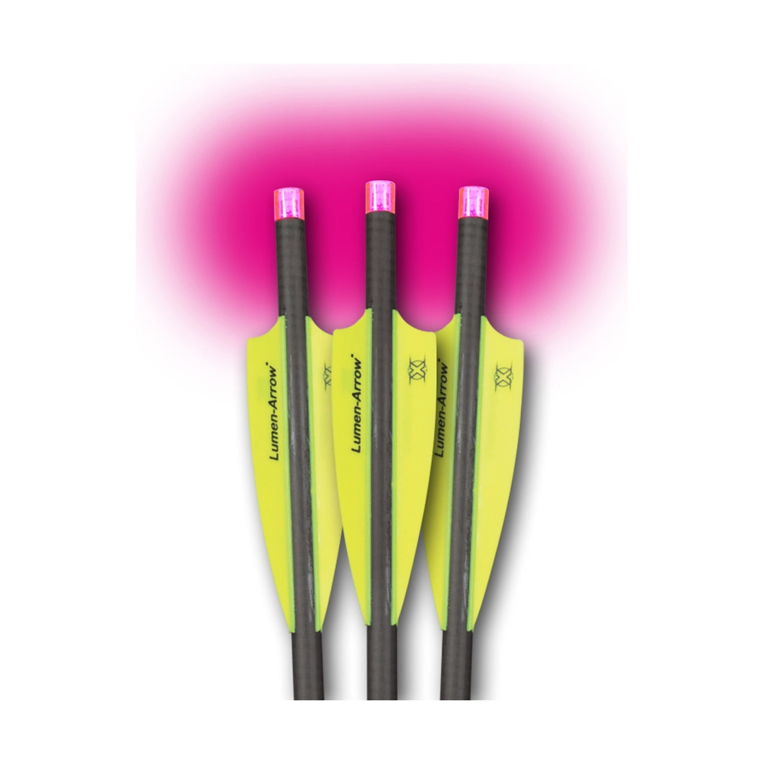 Lumenok Crossbow Bolt Pink Flat, 20 in., 3 pk. - Walmart.com