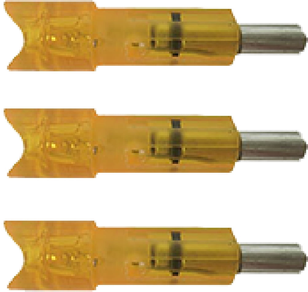 Lumenok Crossbow Nocks Hd Orange Moon Gt Laser Iv/nitro 3 Pk. - Walmart.com