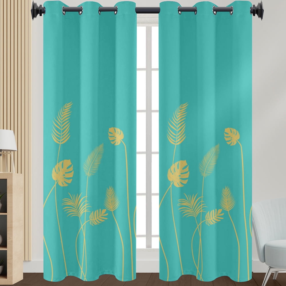 Lumento Curtains Semi Sheer Window Curtain Light Filtering Privacy ...