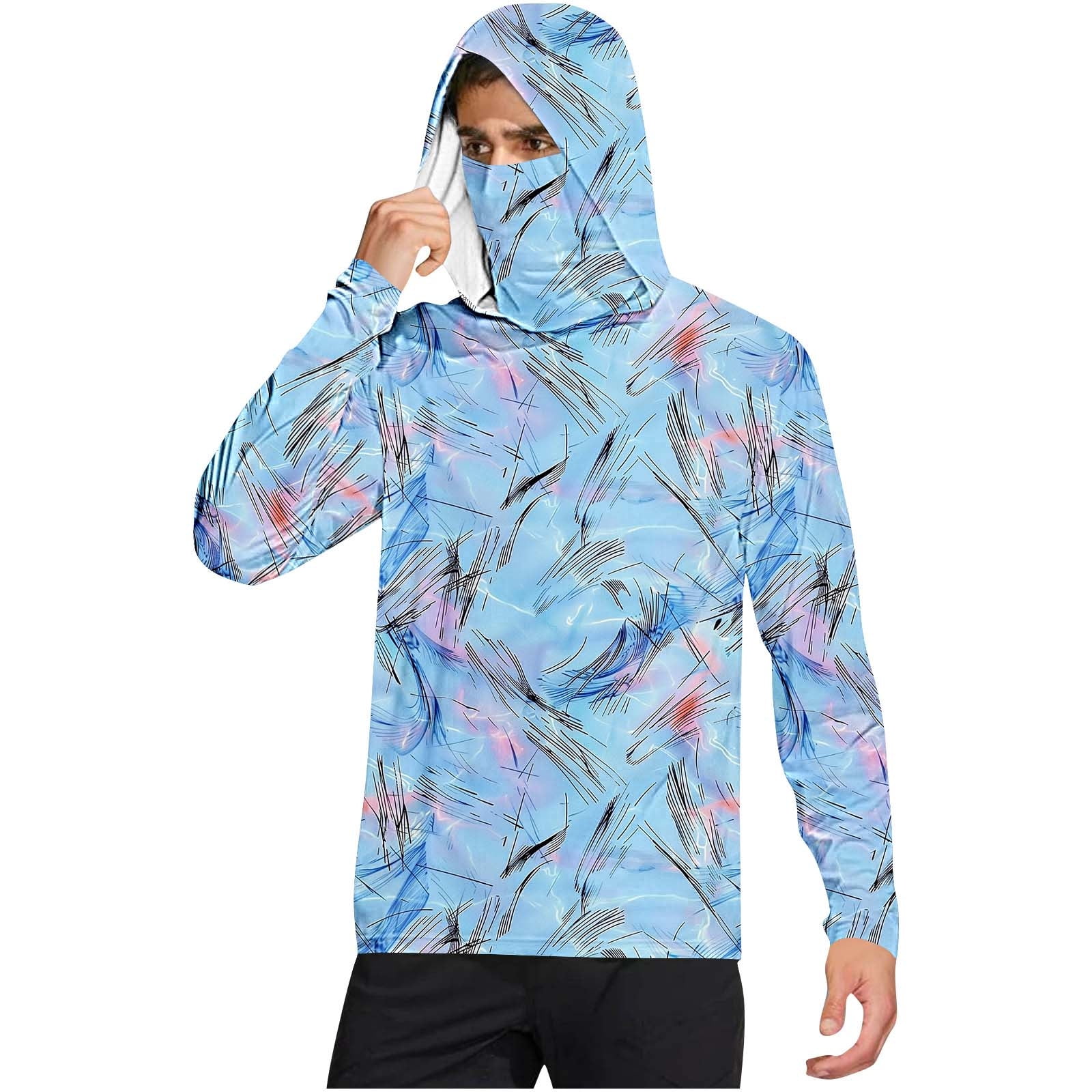 Lumeqa Sun Protection Shirts for Men UPF 50+ Men’s Long Sleeve ...