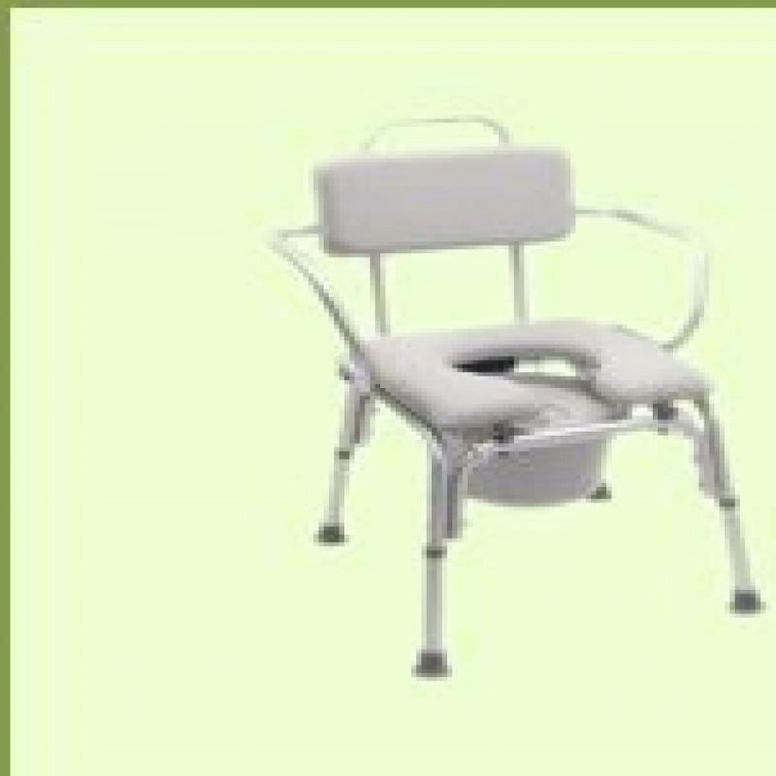 Lumex 7947A Platinum Collection Deluxe Padded Commode Bath Seat with ...