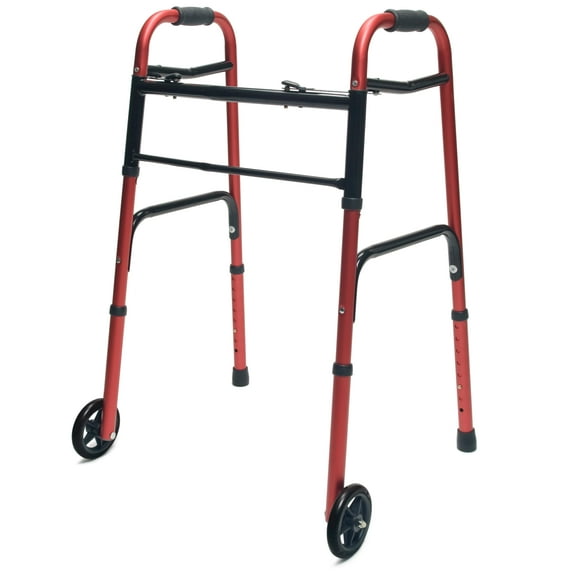 Lumex ColorSelect Mobility Walker, Lightweight Foldable for Seniors ...