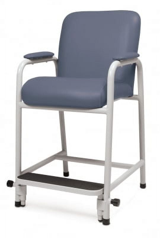 Lumex Everyday Hip Chair with Adjustable Footrest, Blue Ridge ...