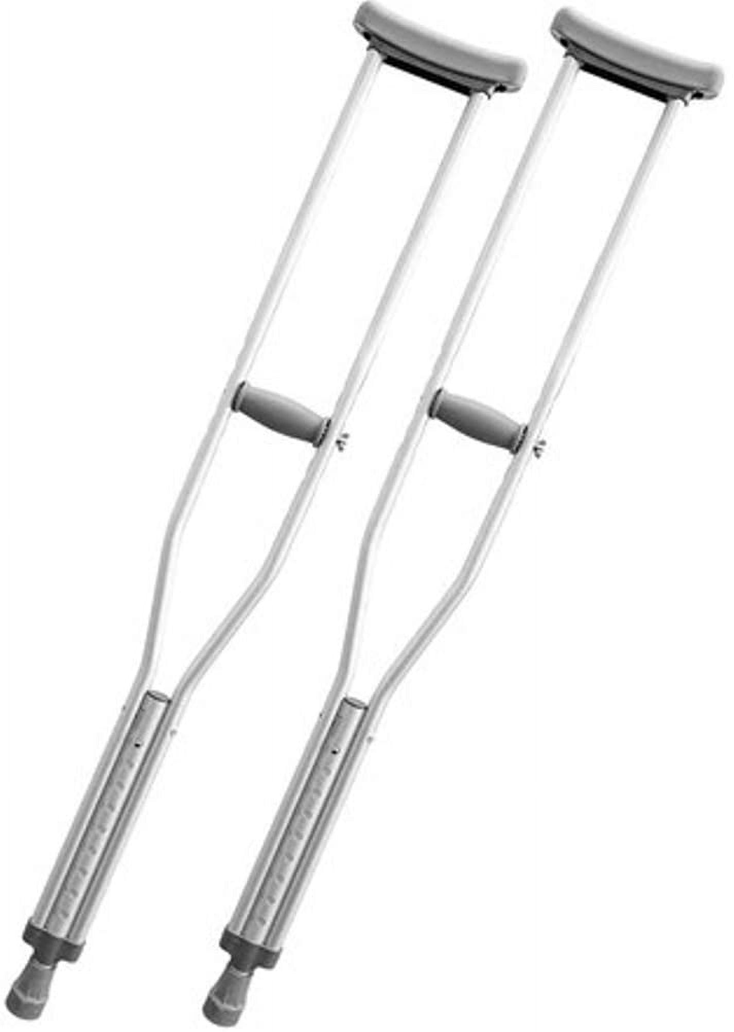 Lumex Universal Aluminum Crutches - Youth Medical Mobility Aids ...