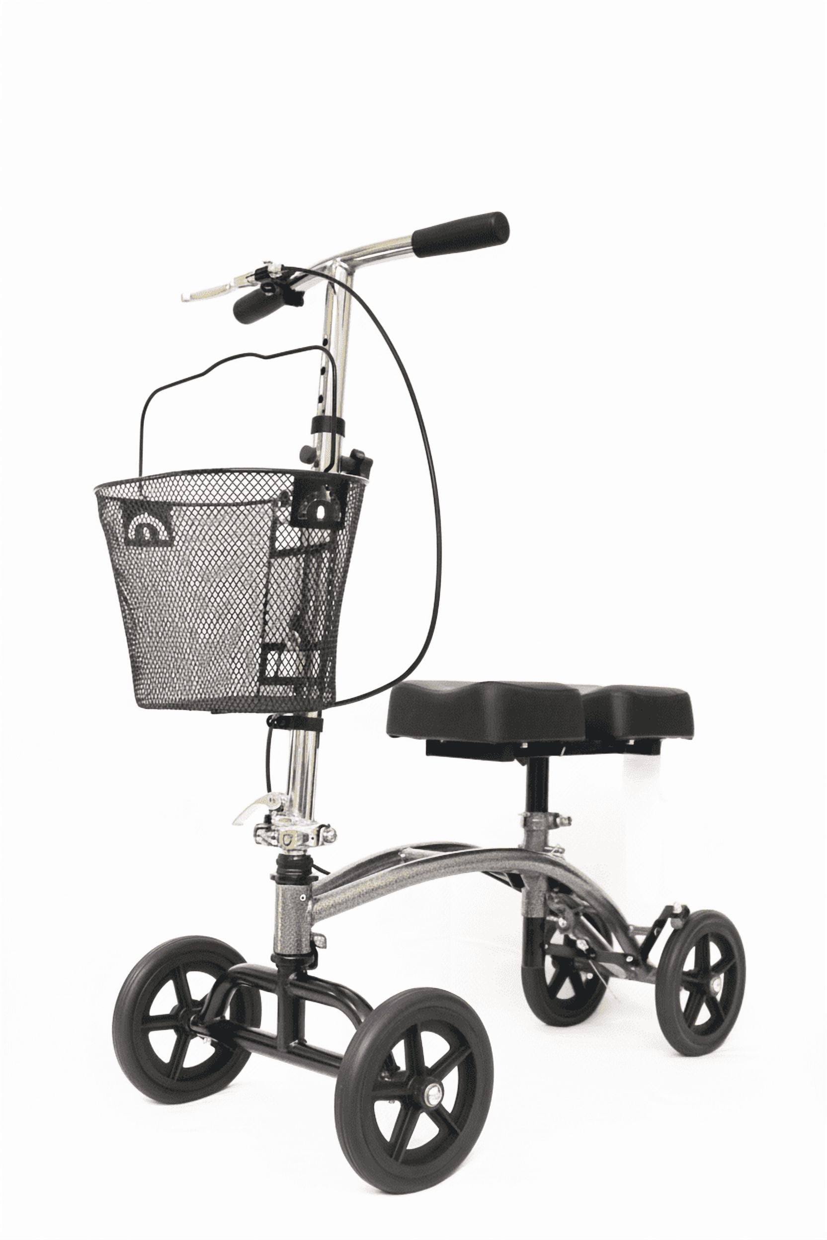Lumi Dual Pad Steerable Knee Walker Knee Scooter with Basket ...