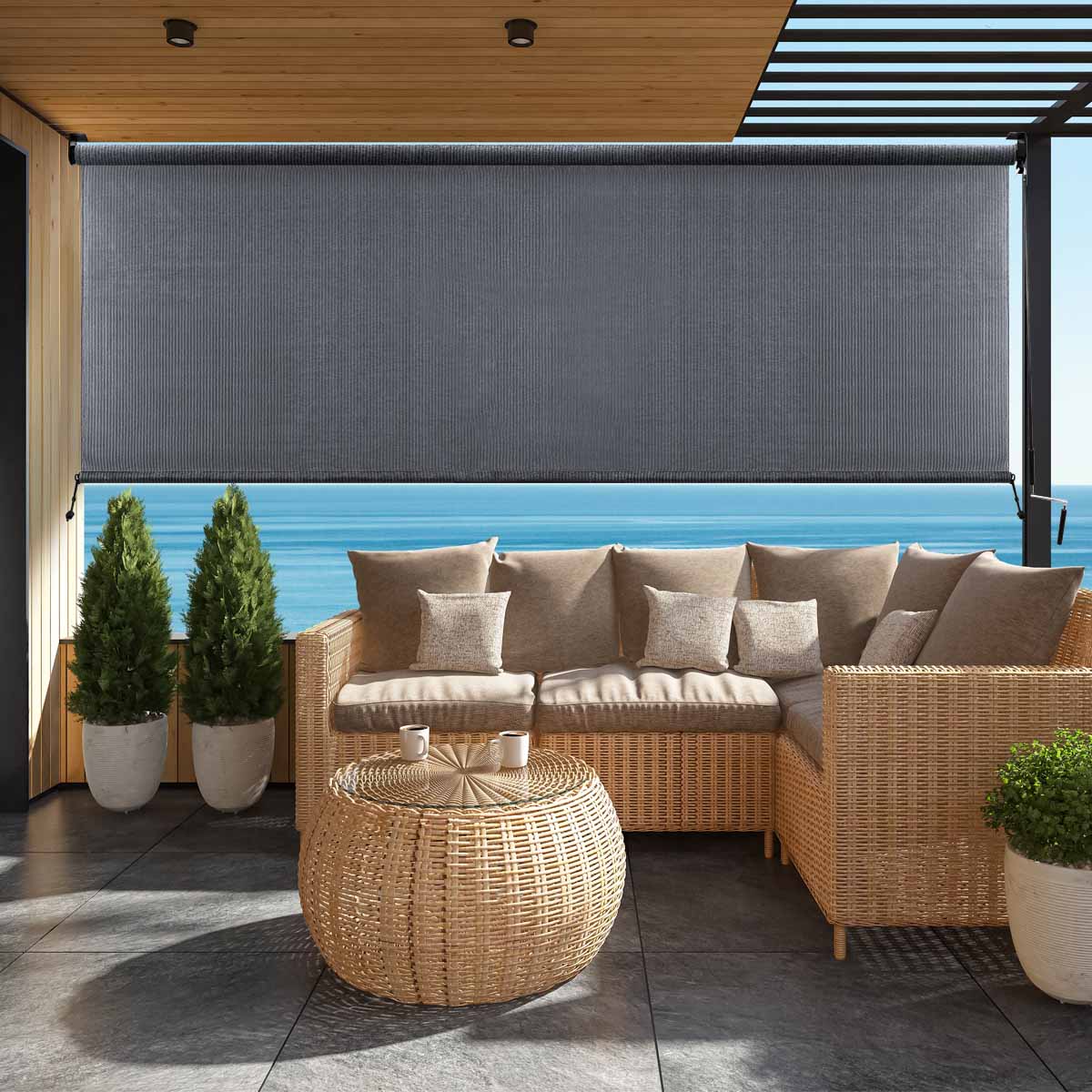 Lumi Home Furnishings 72-inch x 96-inch UV Blocking Fade Resistant ...