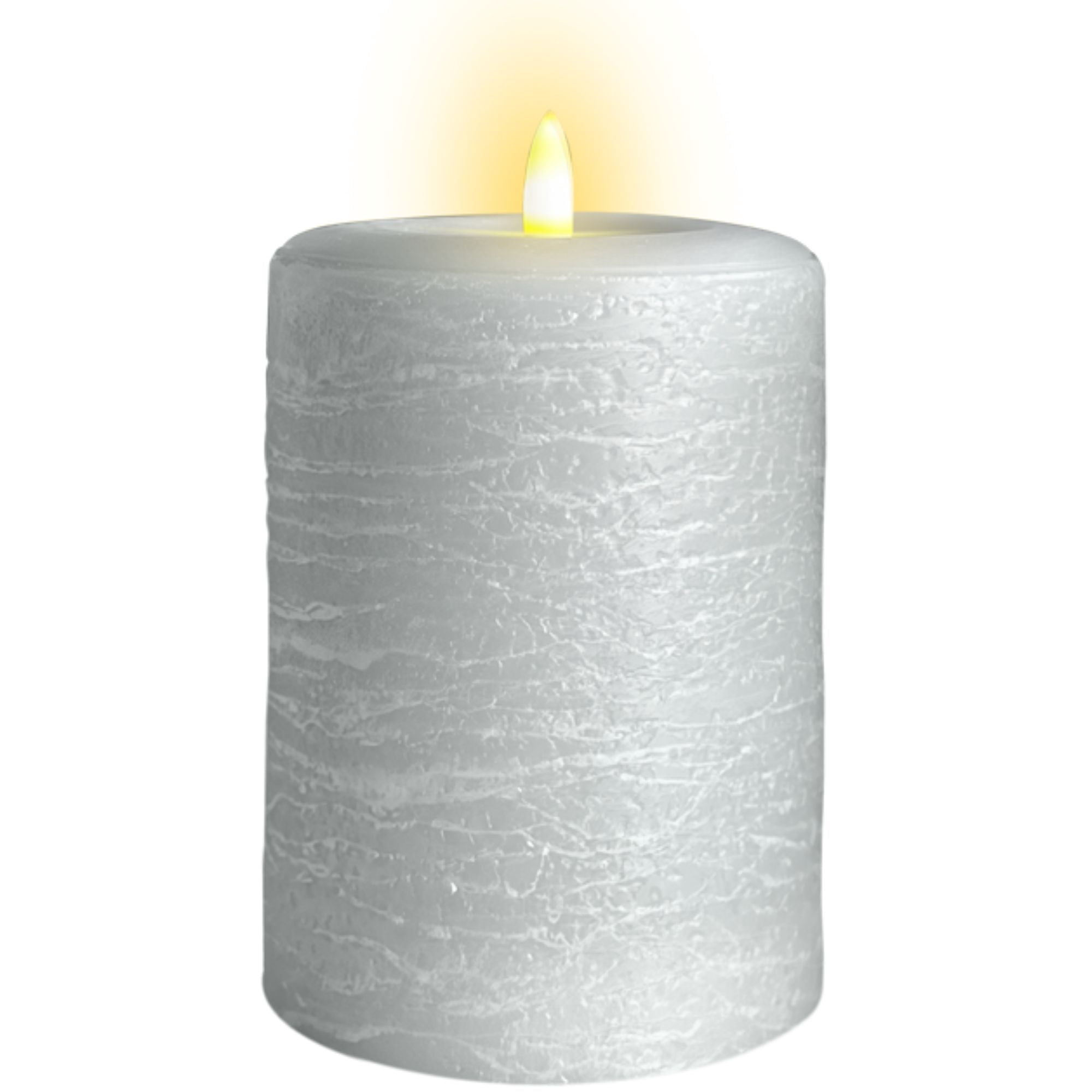 LumiPur Signature Natural Glow Flickering Flameless LED Wax Pillar ...