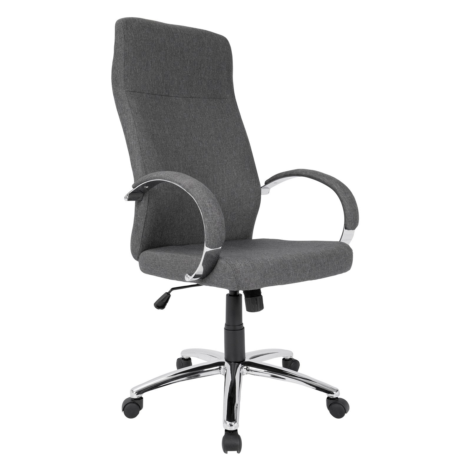 Ambassador Contemporary Office Chair in Grey Fabric by LumiSource ...