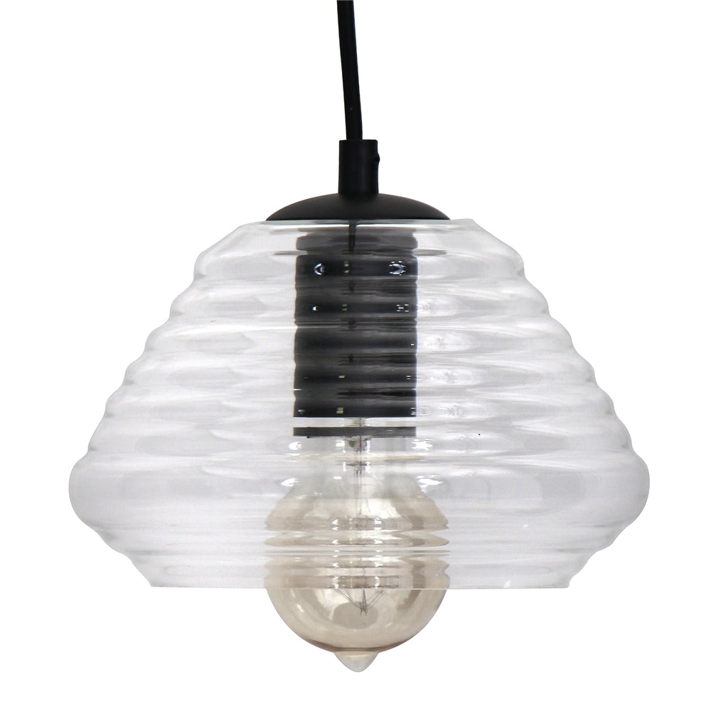 LumiSource Clear Torus Triangle Pendant Lamp - Walmart.com
