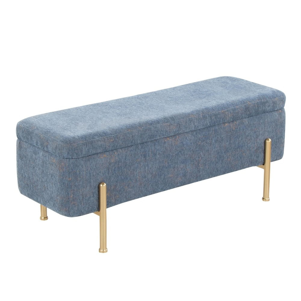 LumiSource Daniella Storage Bench - Walmart.com