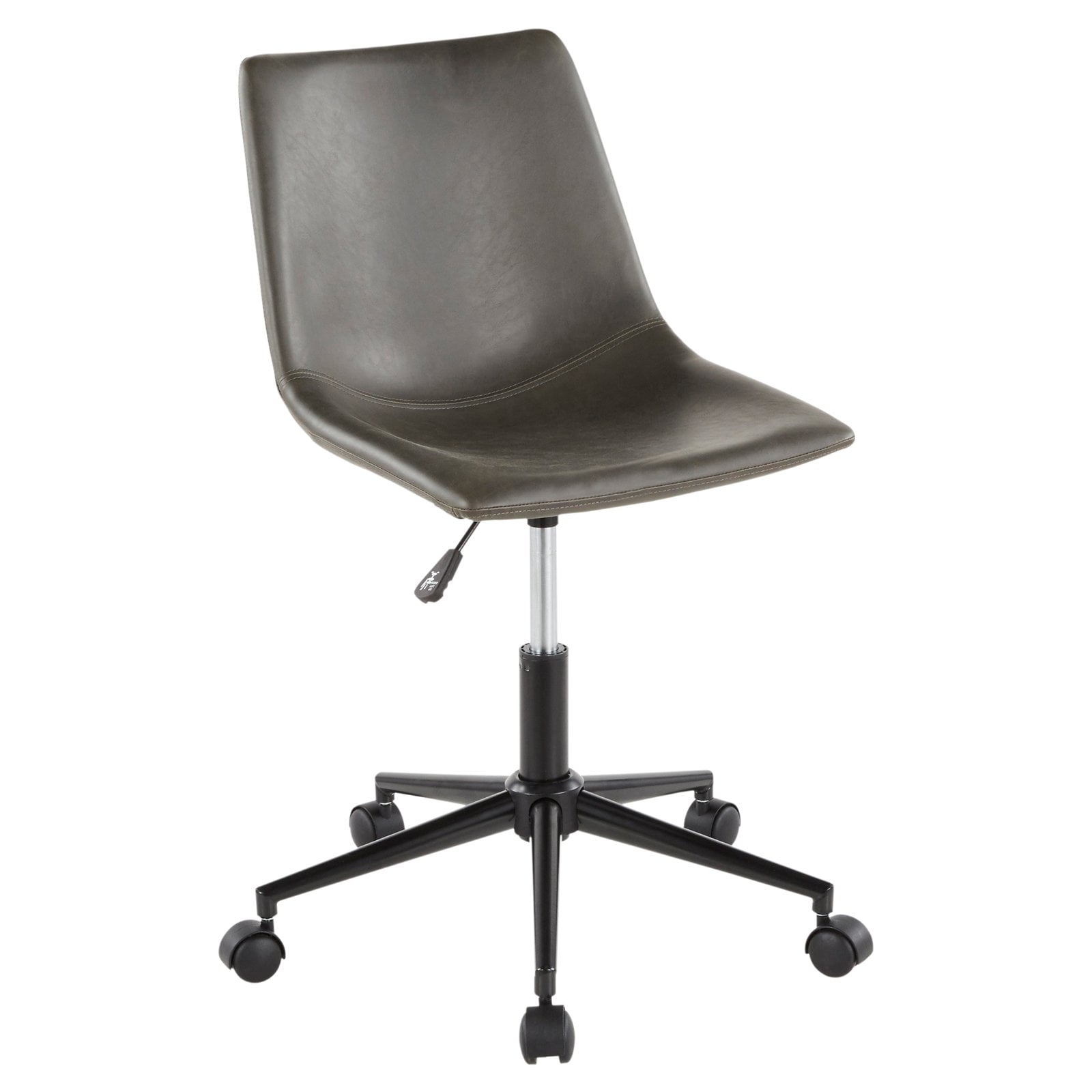 LumiSource Duke Task Chair, Black/Gray - Walmart.com
