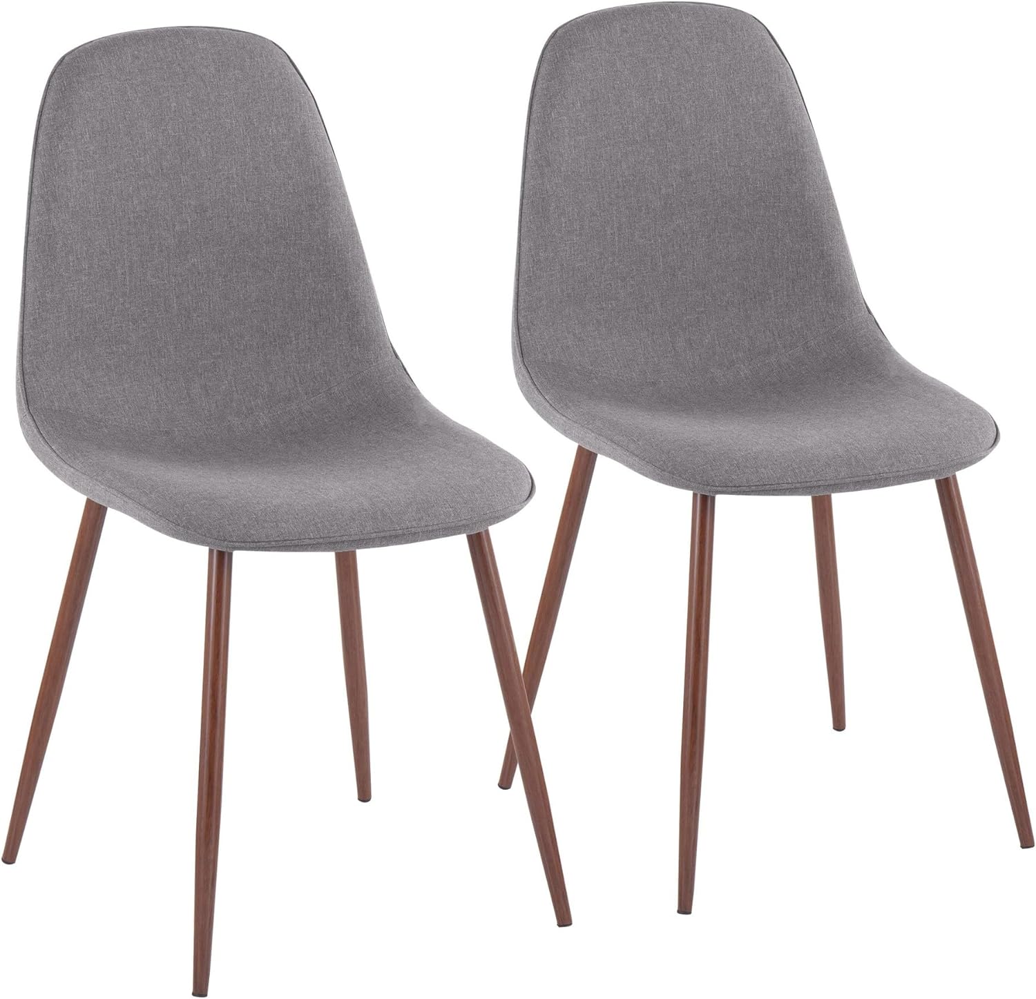 LumiSource Pebble Chair, Upholstered Dining Chairs, Contemporary Dining ...