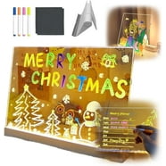 Cosmody LED Drawing Board with 12 Color Pens, Cosmody LED Board with ...