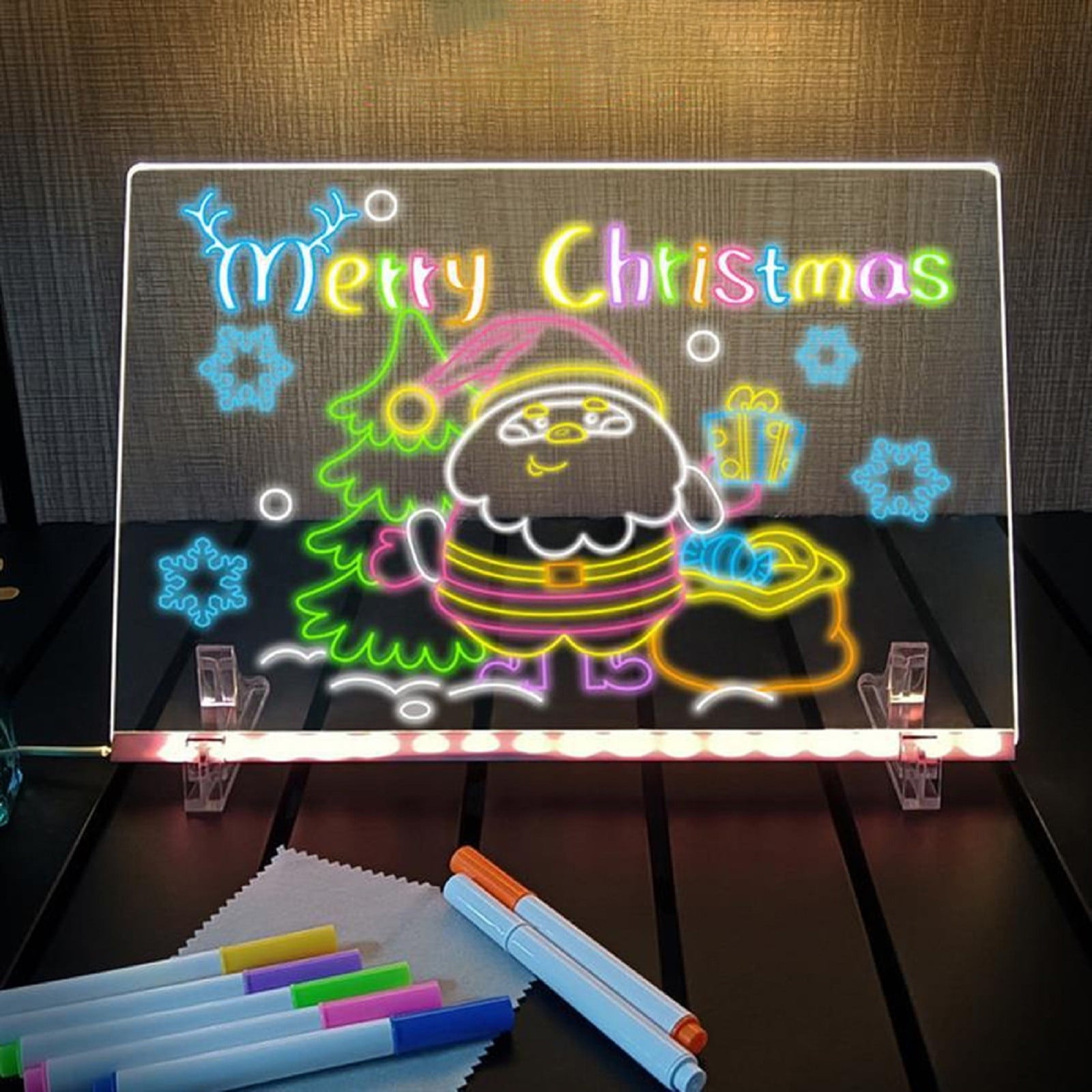 Lumiboard Led Drawing Board(7 Color Pens), 2026 New Cosmody Led Board ...