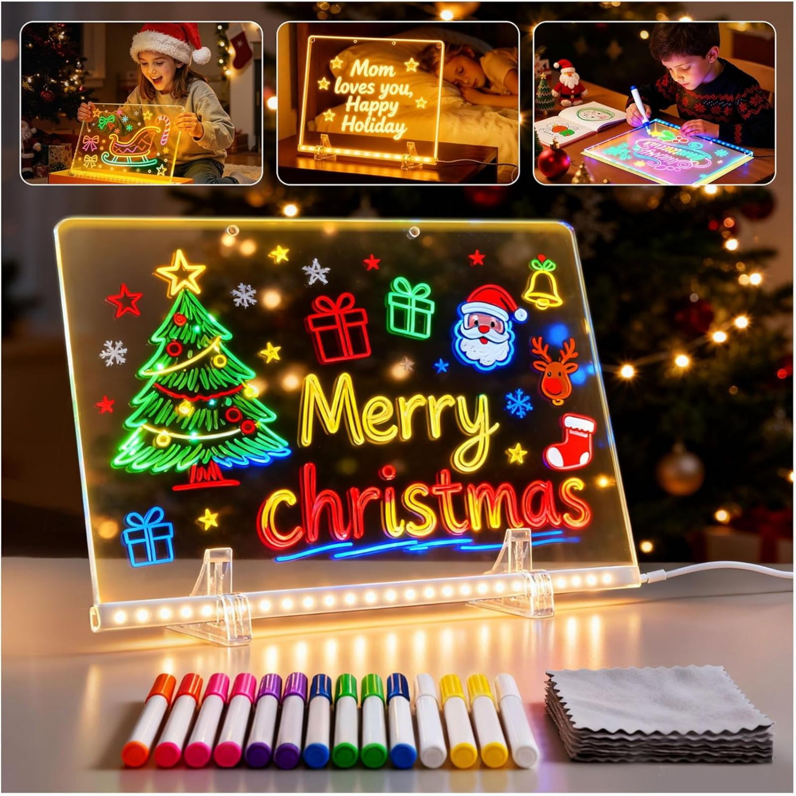 Lumiboards LED Drawing Board, 2026 Upgrade Erasable Led Note Board with ...