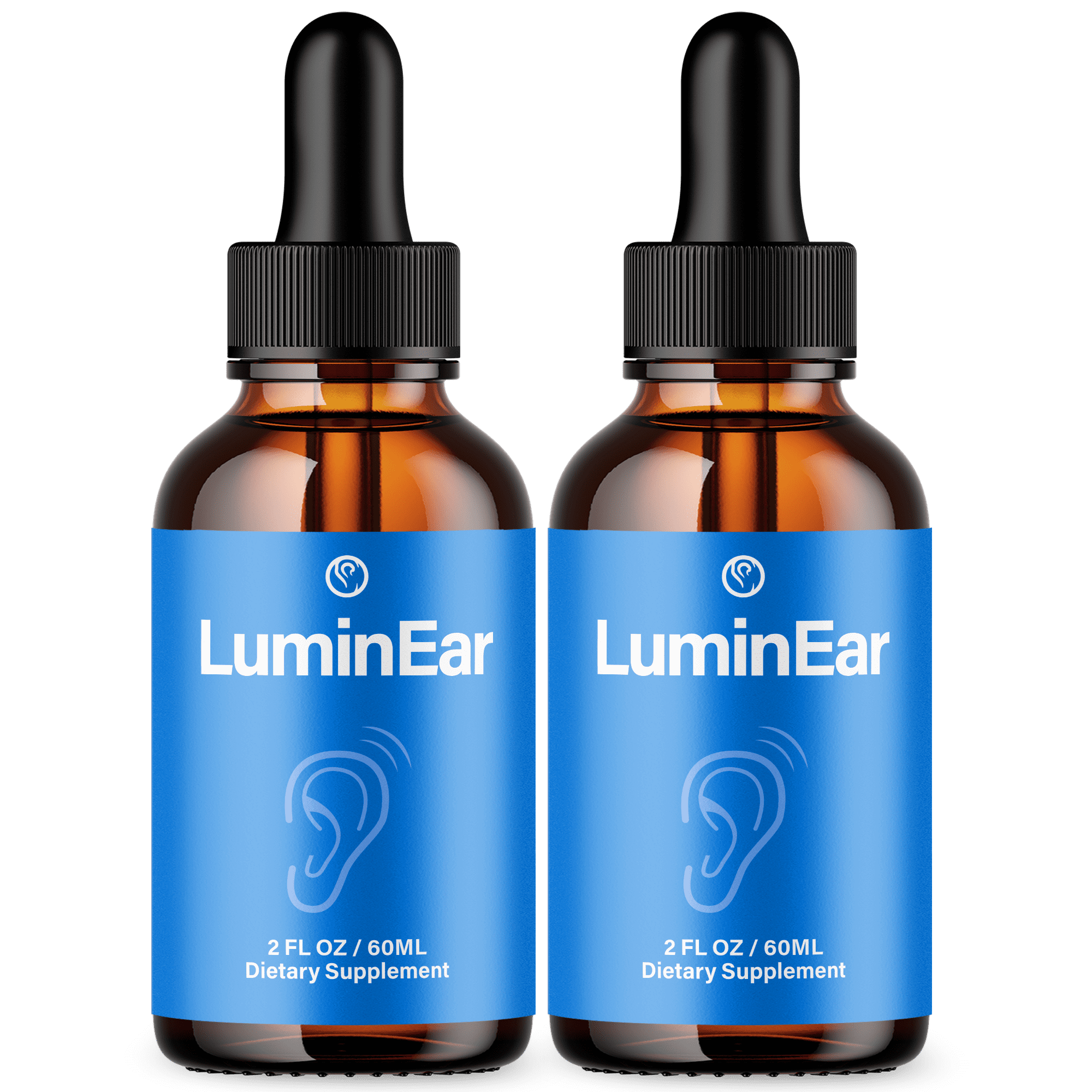 LuminEar Ear Health Support Drops Natural Formula Healthy Hearing ...