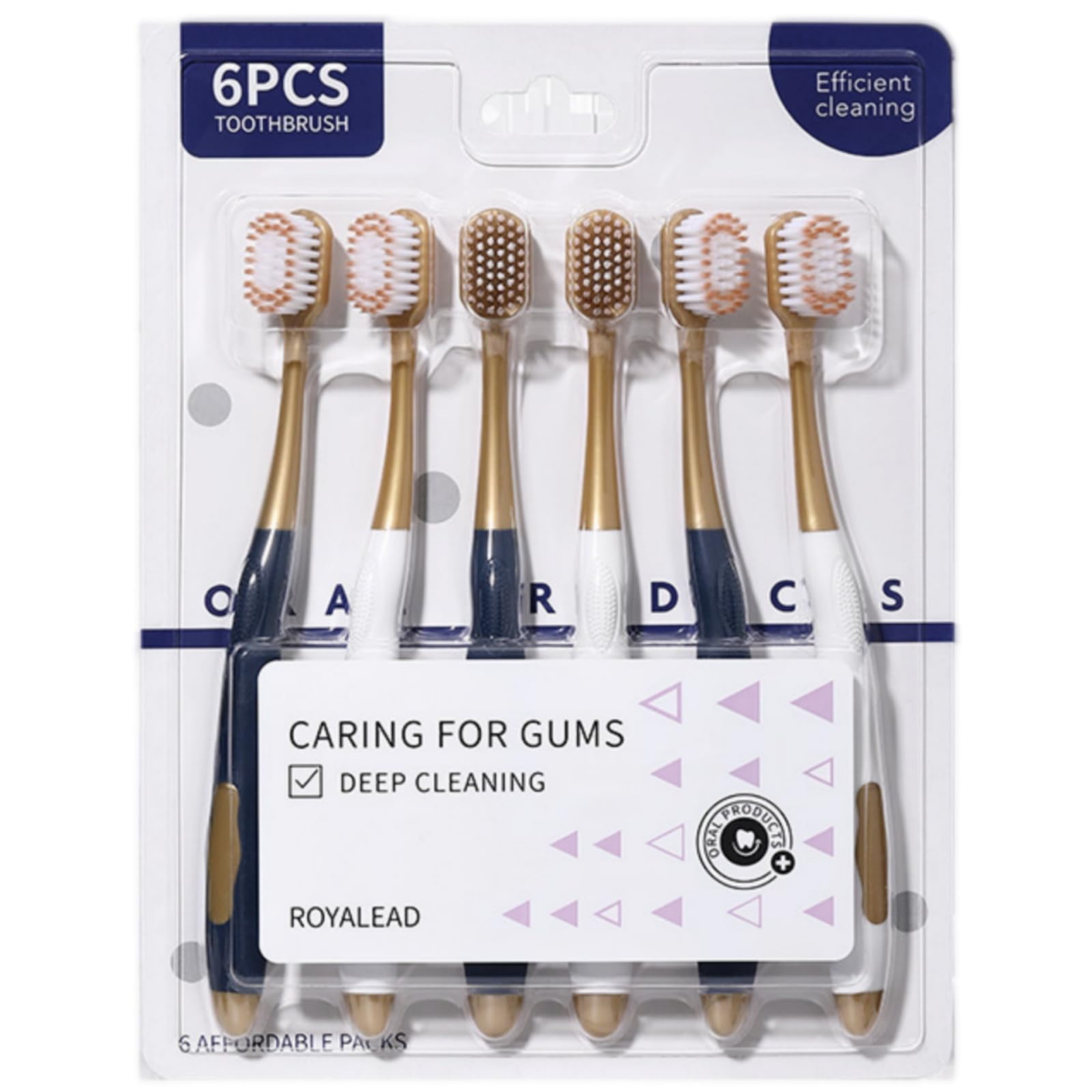 LuminaLife Upgraded Adult Wide IFF17 Head Soft Hair Gingival Cleaning ...