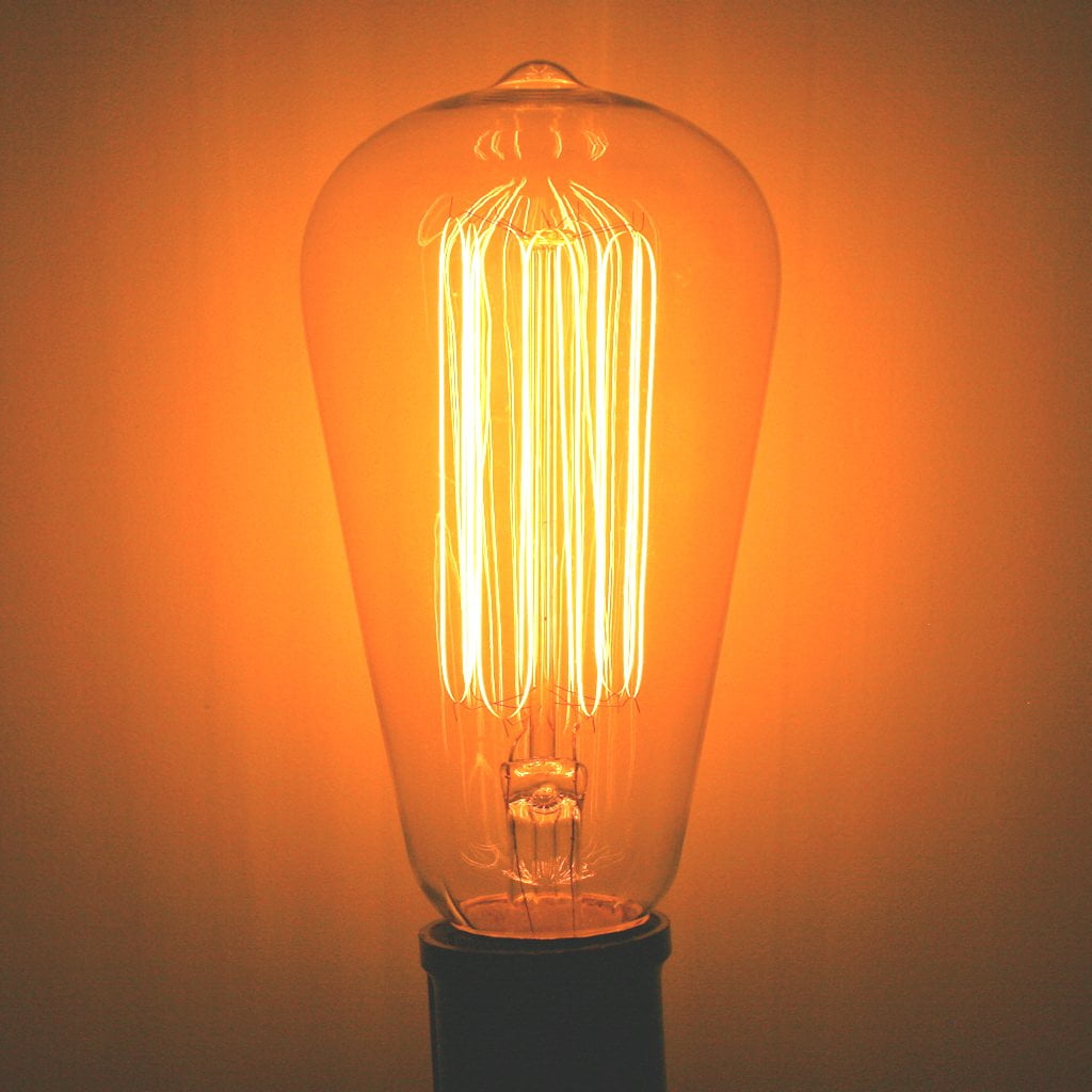 Luminance 46771 - 60W 130V S21 Medium Screw Clear - Antique Edison ...