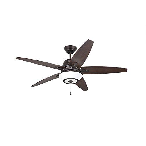 Luminance CF500TORB Kathy Ireland Home Euclid Ceiling Fan with 4-Speed ...
