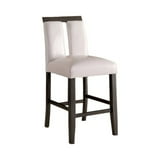 Luminar II Contemporary Counter Height Chair , Gray Finish, Set Of 2 ...