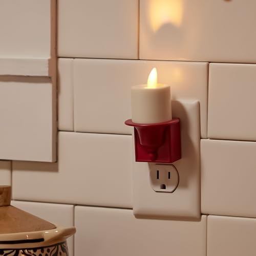 Luminara Flameless Candle Nightlight Patented Flickering Real-Flame ...