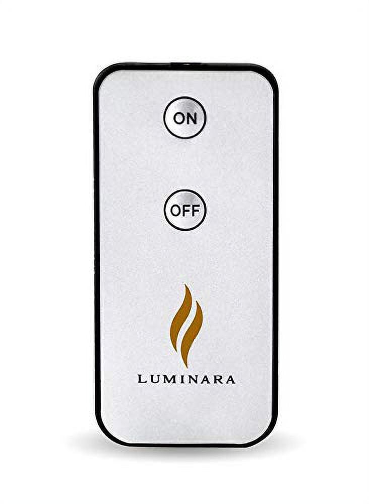 Luminara On-Off Remote for Remote Ready Real-Flame Effect LED Flameless ...