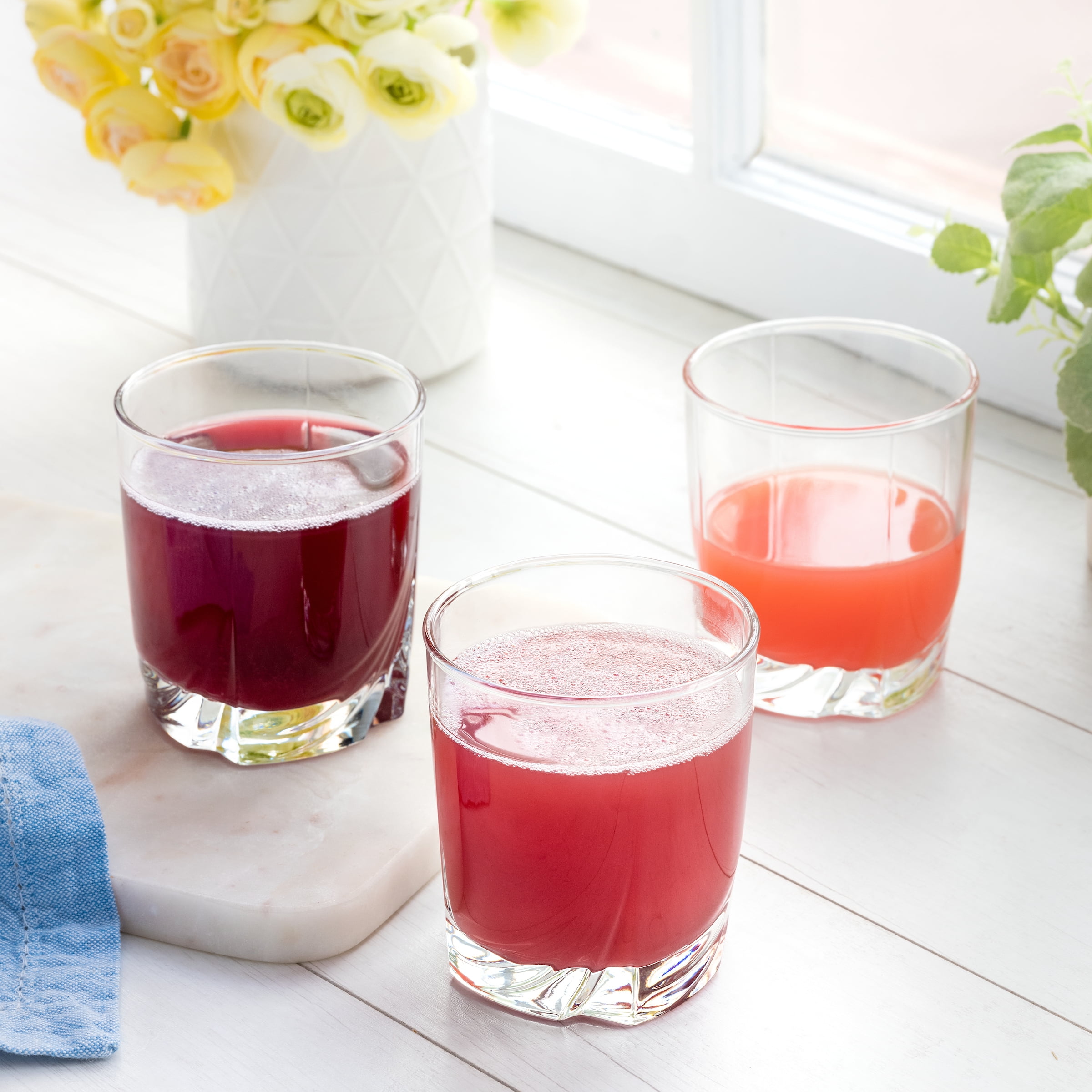 Luminarc 13 oz. Ascot Clear Glass DOFs 4 PC Glassware Set - Walmart.com