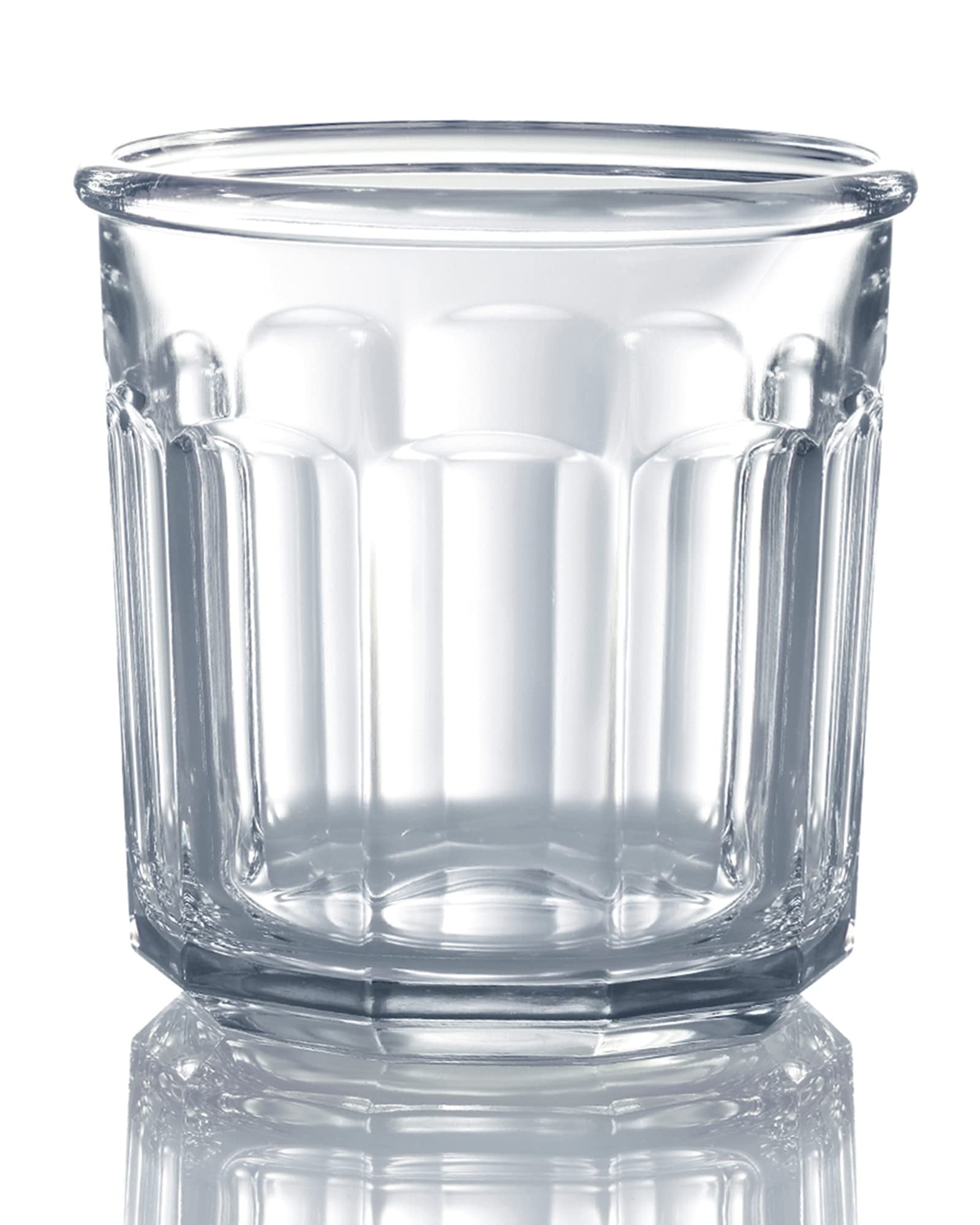 Luminarc 14 oz. Clear Working Glass Storage Jar/DOF With White Lids 4 ...