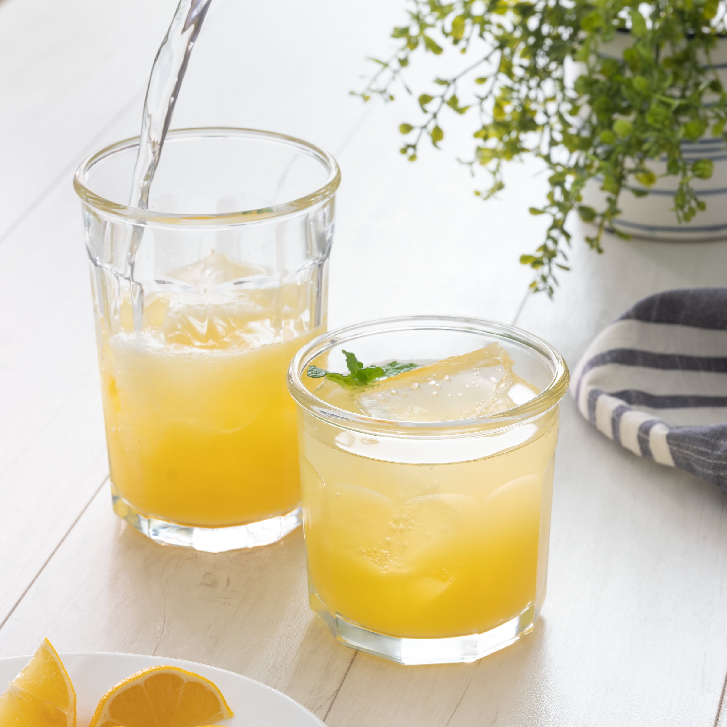 Arc International Luminarc 16 Piece Clear Glass Drinkware Set, Tumblers ...