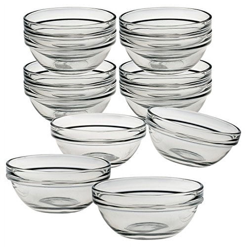 Luminarc Stackable 3-inch Glass Pinch Bowl - Walmart.com