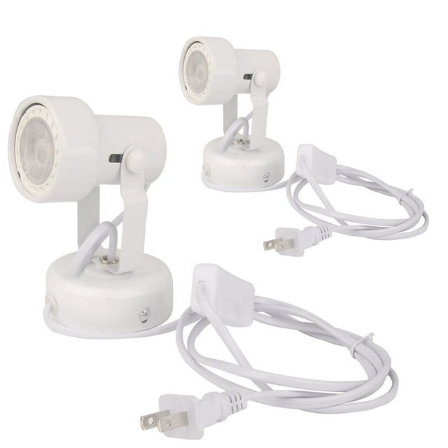 Luminary Electric Warm White Accent Spotlight Lamp, Dimmable, Plug-in ...