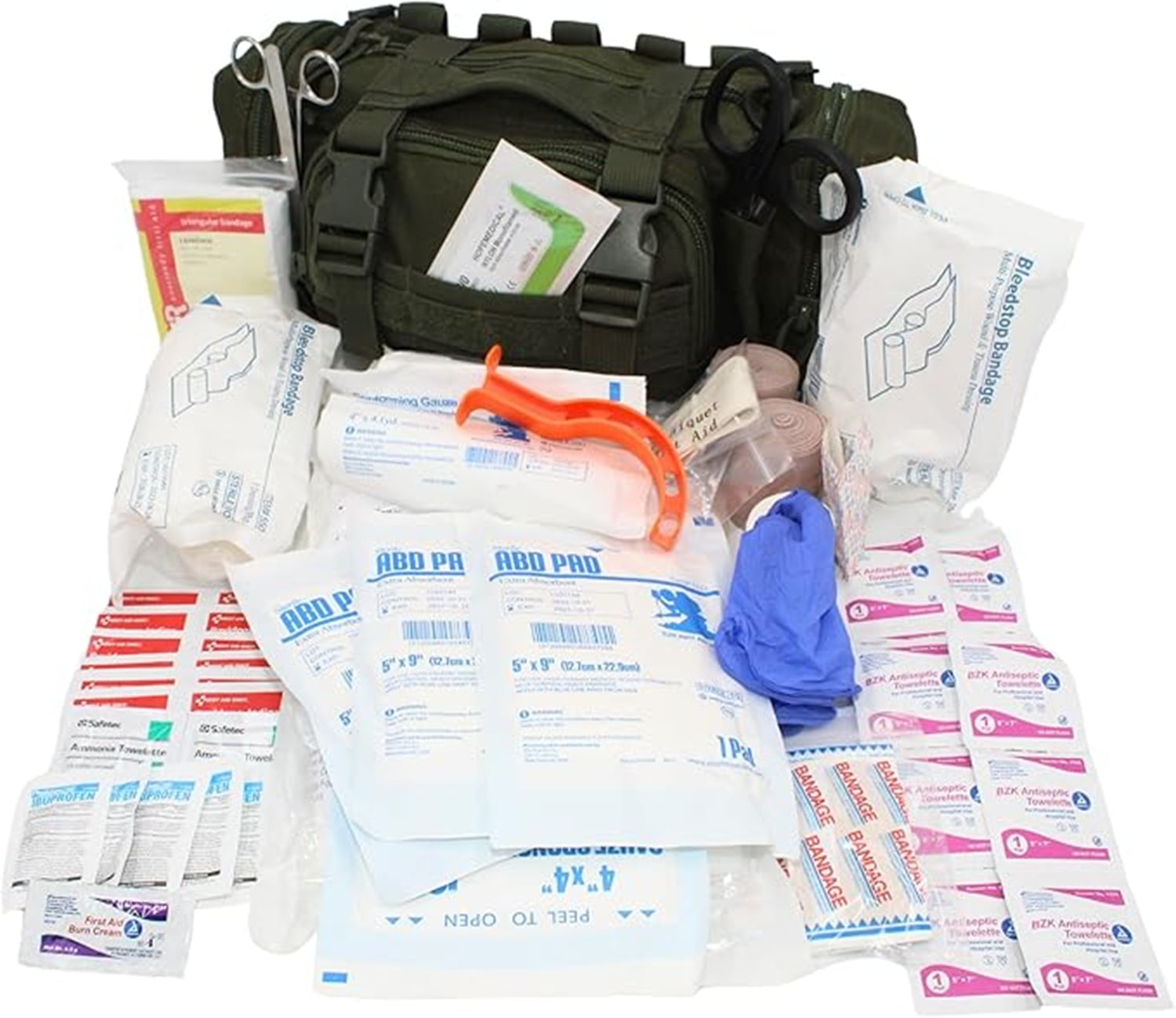 Luminary OFAK Operator Fast-Access Kit – Compact First Aid Kit, Medical Pack– Olive Drab HSA/FSA ...