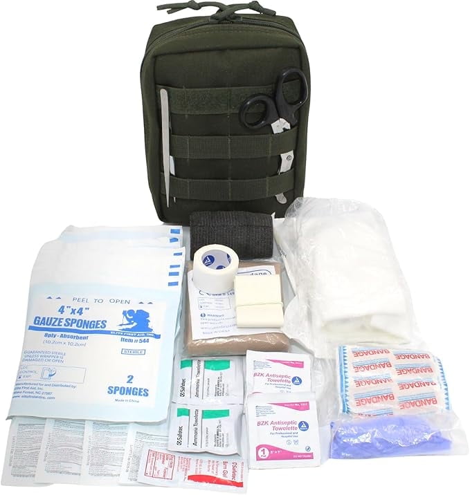 Luminary Squad IFAK Tactical Trauma Kit Compact MOLLE First Aid Kit ...