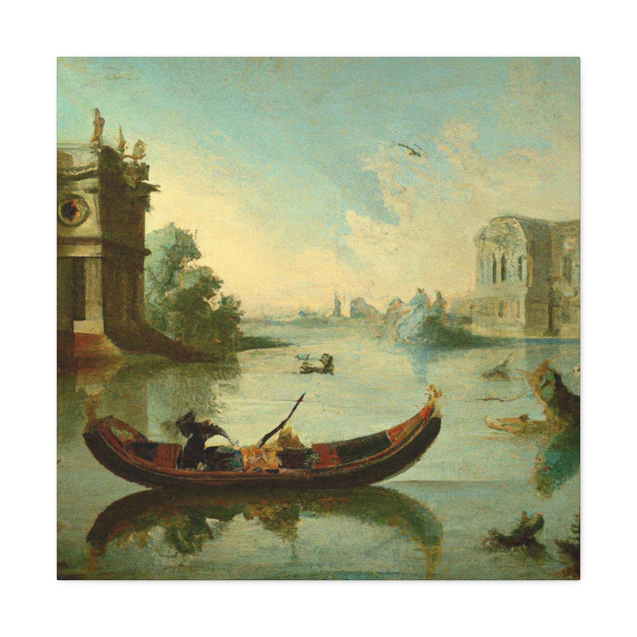 Luminescent Reflected Splendor - Canvas - Walmart.com