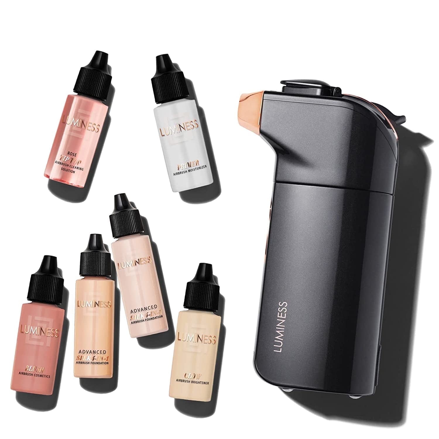 Luminess BREEZE DUO Airbrush Makeup System, Fair Coverage – 9-Piece Kit ...