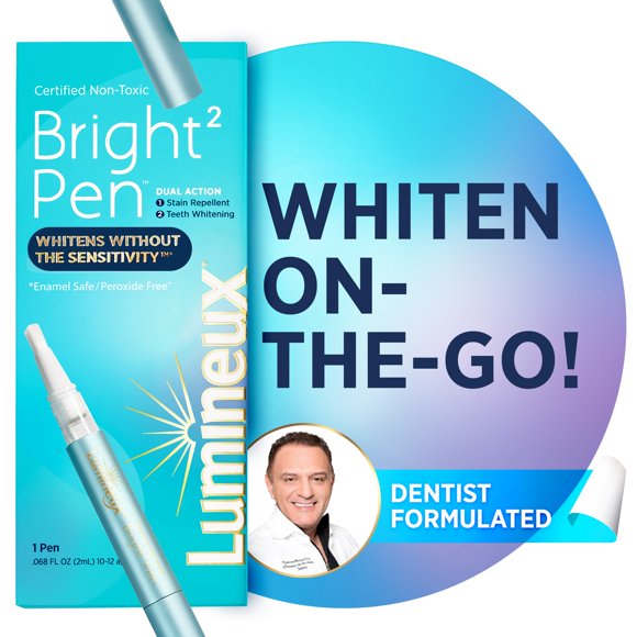 Lumineux Teeth Whitening & Dual Action Stain Repellant Bright, Fresh ...