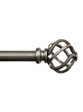 Black Curtain Rods in Curtain Rods - Walmart.com