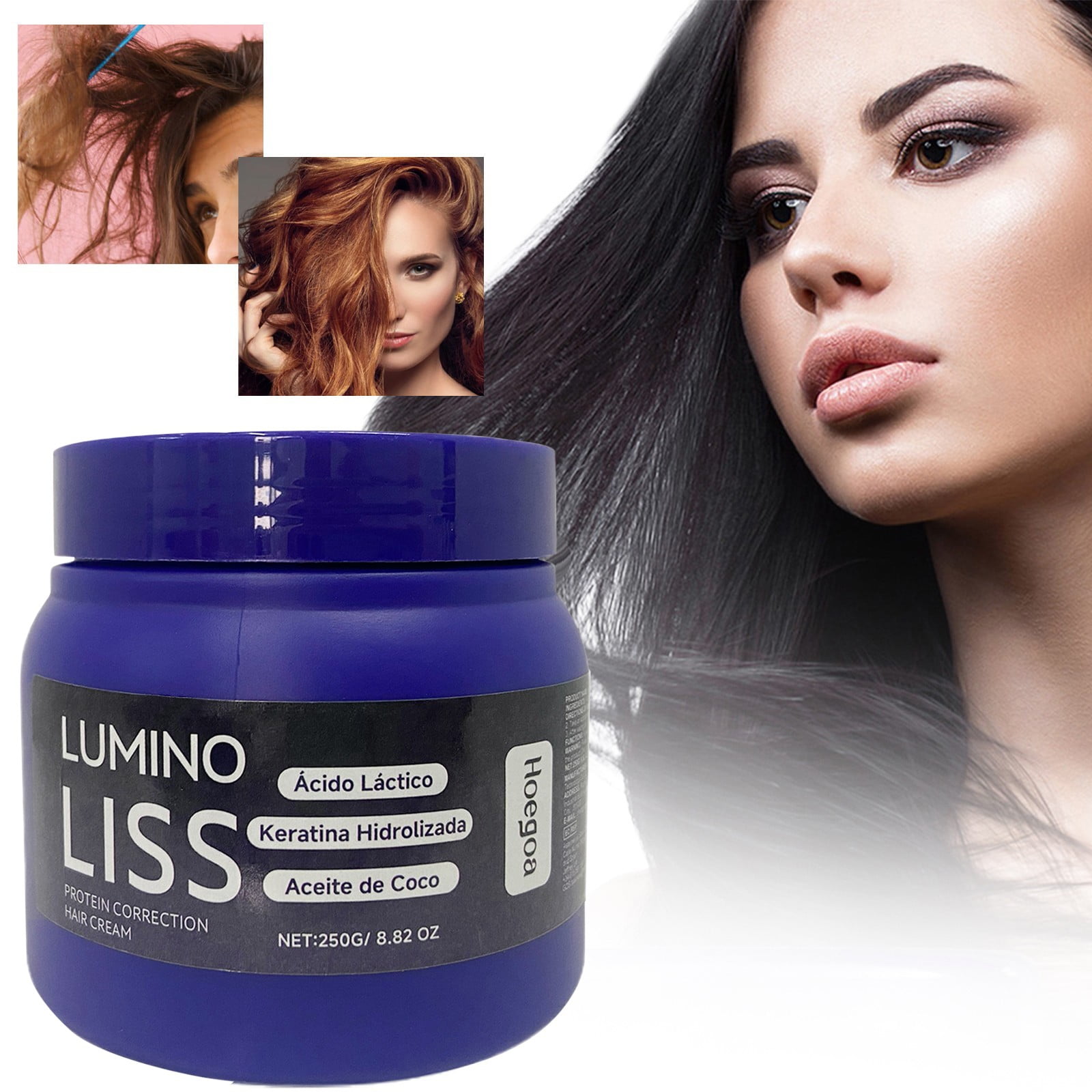 Lumino Liss Sin Formol Hair Care Cream - For Frizz Control Gives Silky ...