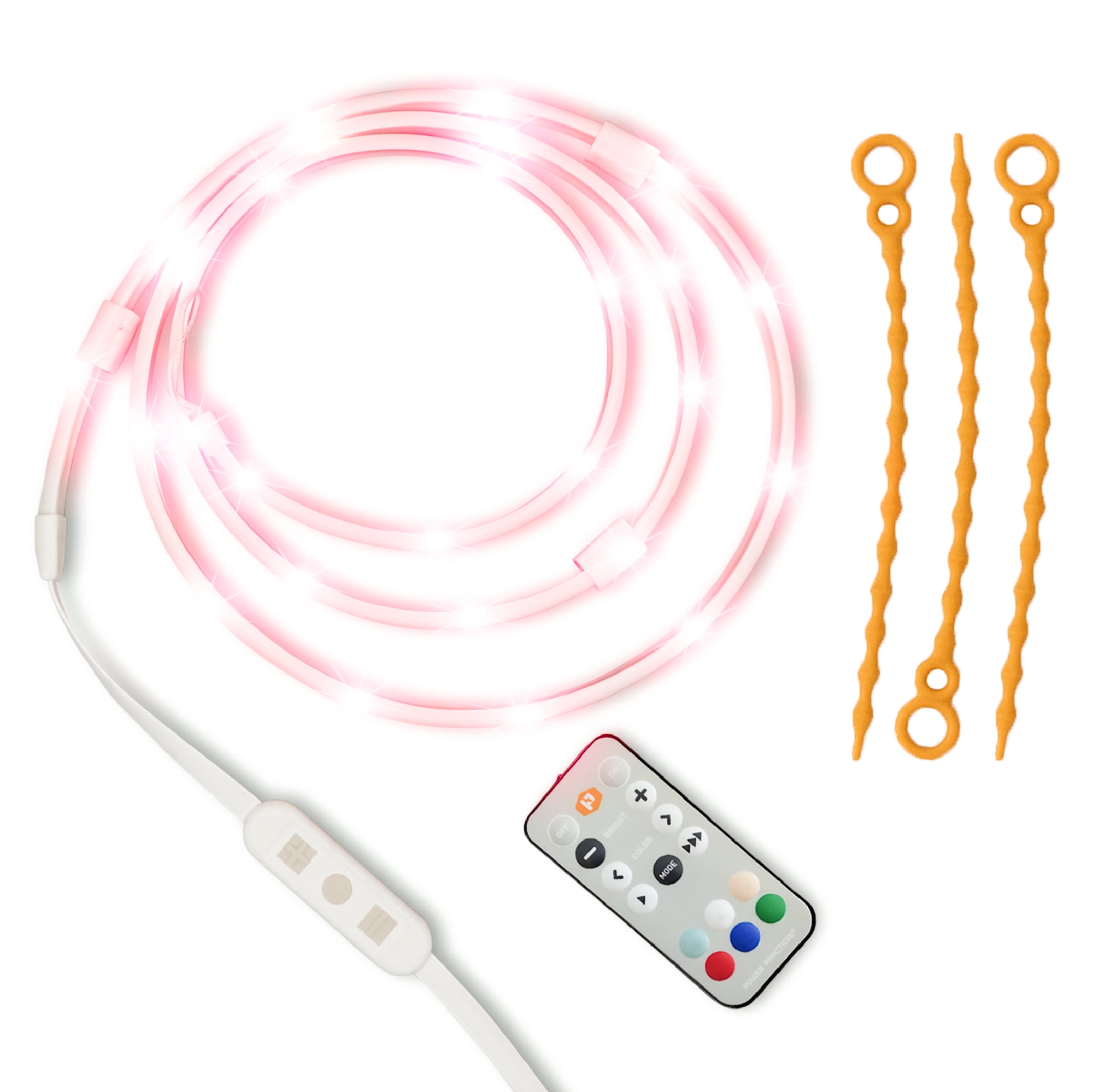 Luminoodle Color - 5 ft Color Changing LED String Lights - Outdoor LED ...