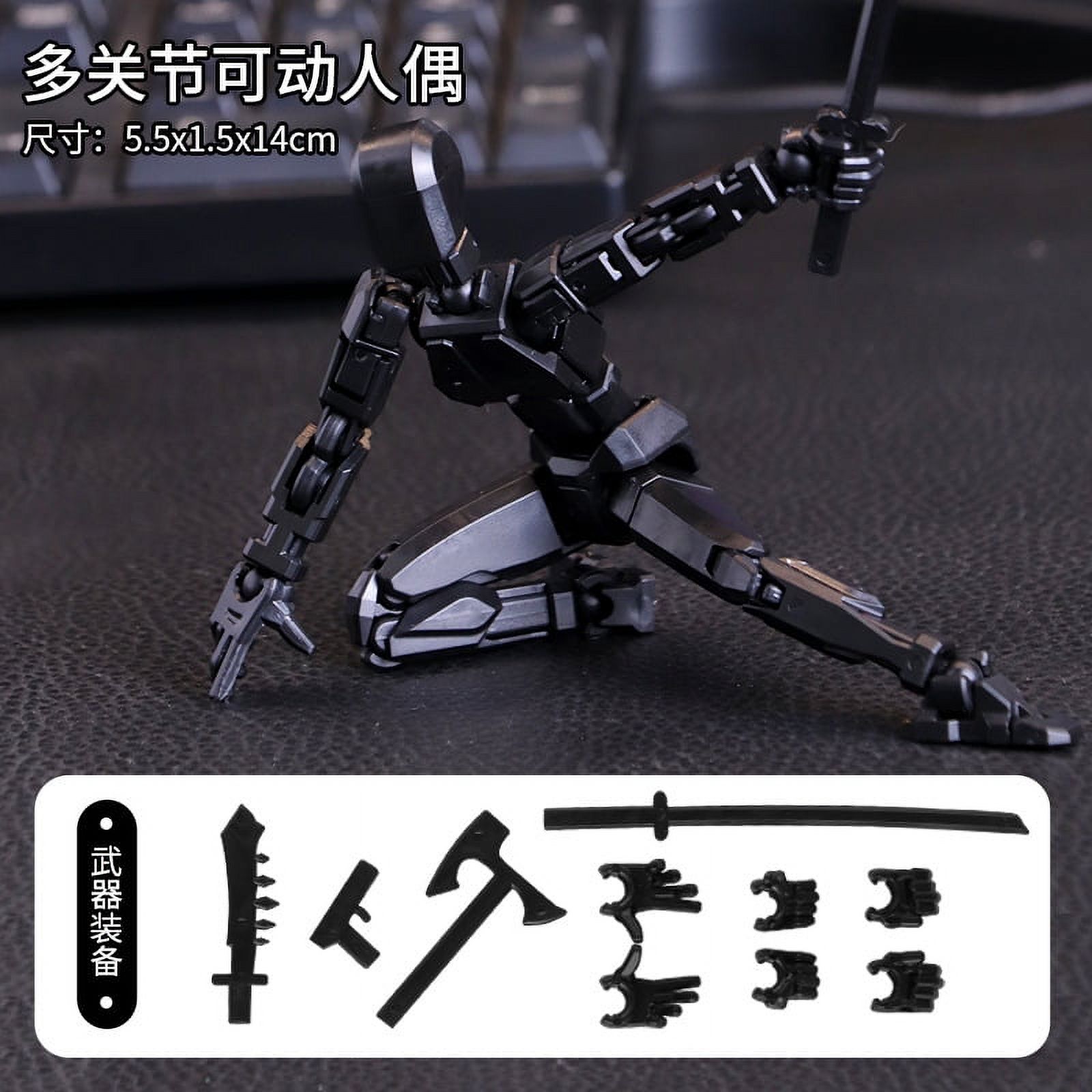 Luminous 13 Jointed Movable Action Figures Shapeshift Robot 3D Printed ...