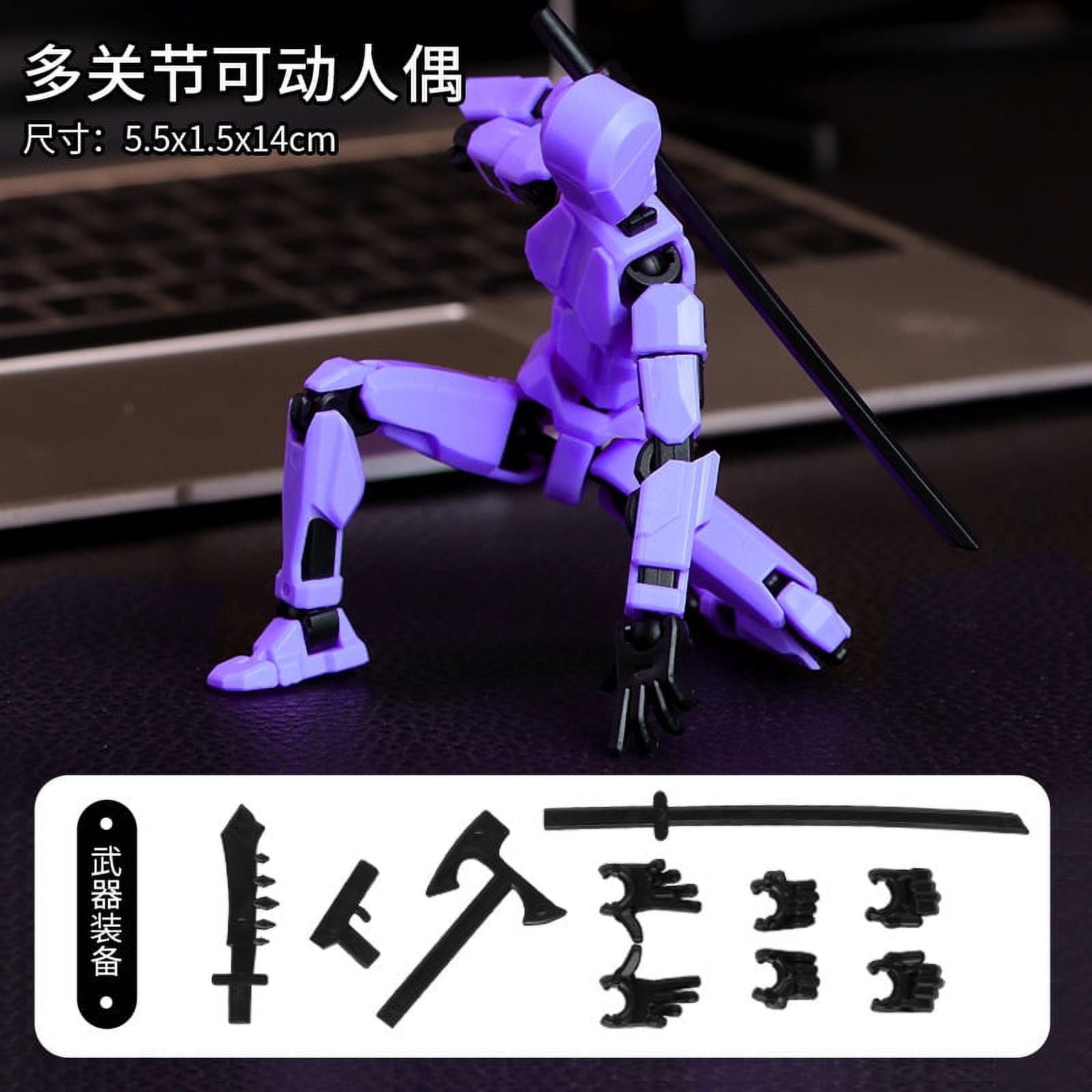Luminous 13 Jointed Movable Action Figures Shapeshift Robot 3D Printed ...